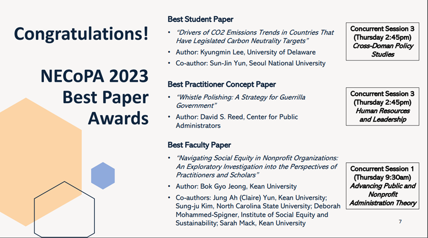 Our research is awarded Best Practitioner Paper by the Northeast ...